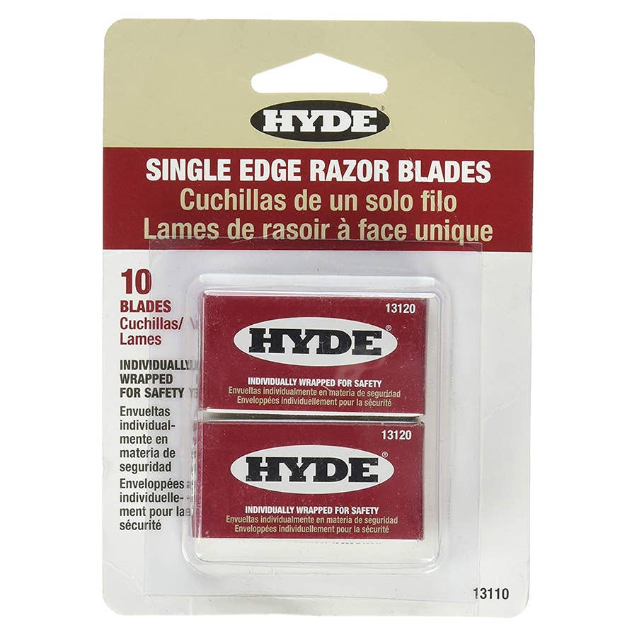 Hyde Tools Single Edge Razor Blades