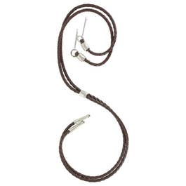 M & F Western Men's Braided Stampede String with Tips