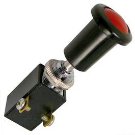 Pico On-Off Push-Pull Red Illuminated Switch