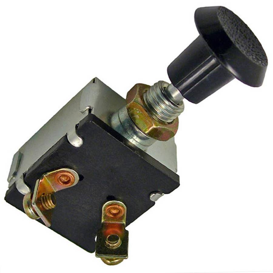 Pico On-Off Mount Hole Push-Pull Switch - 3/8""