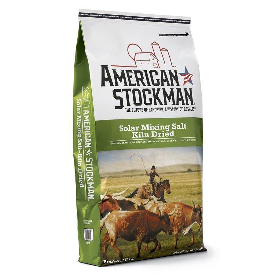 American Stockman Mixing Salt - 50 Lb. Bag