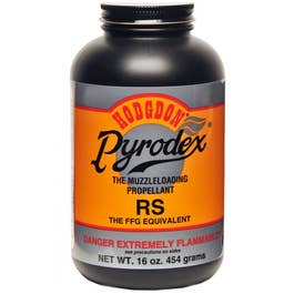 Hodgdon Pyrodex Muzzle Loading Propellant RS Rifle/Shotgun Powder - 1 lb