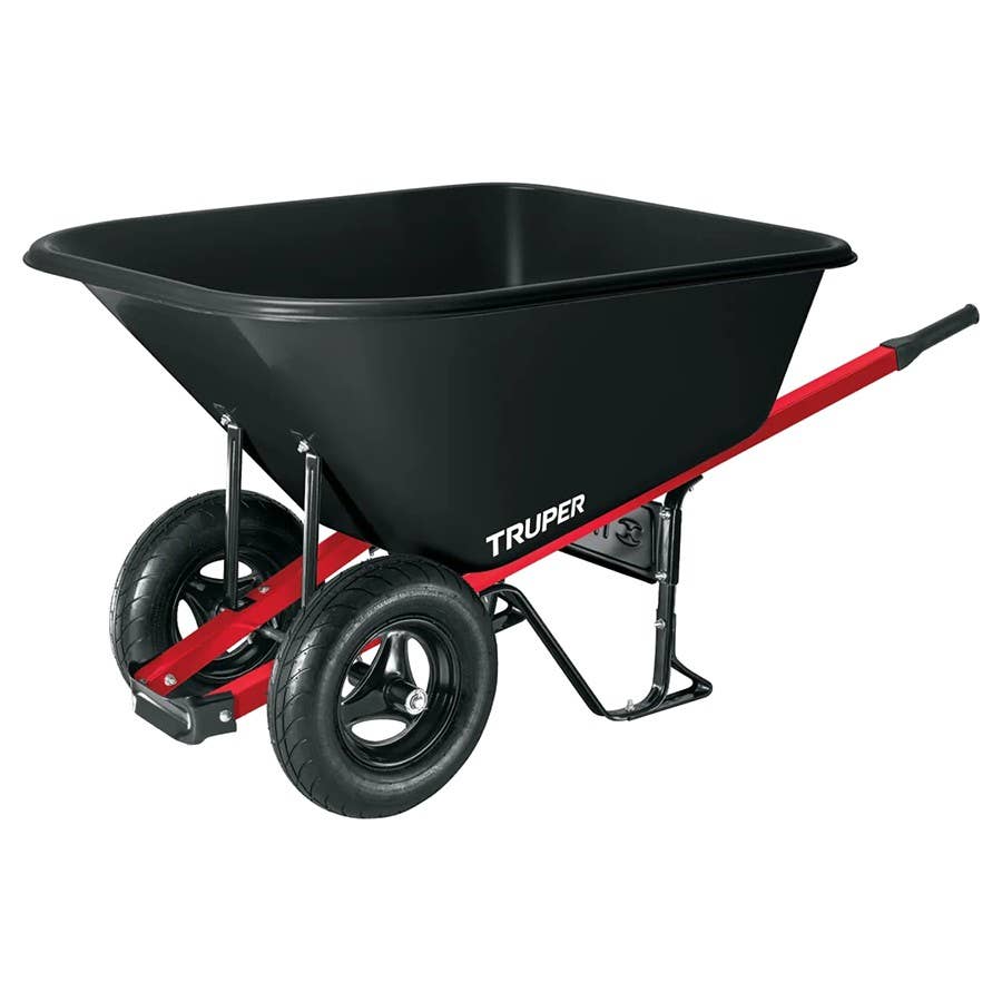 Truper Tru Pro Contractor Grade Poly Wheelbarrow