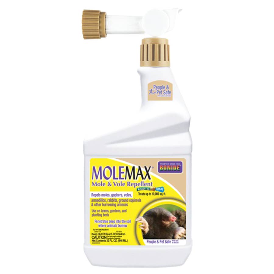 Bonide MoleMax RTS Mole and Vole Repellent - 32 Oz.