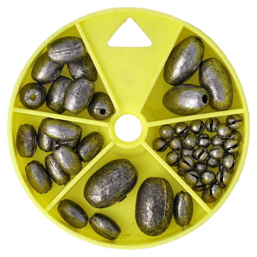 Eagle Claw Egg and Split-Shot Sinker Assortment