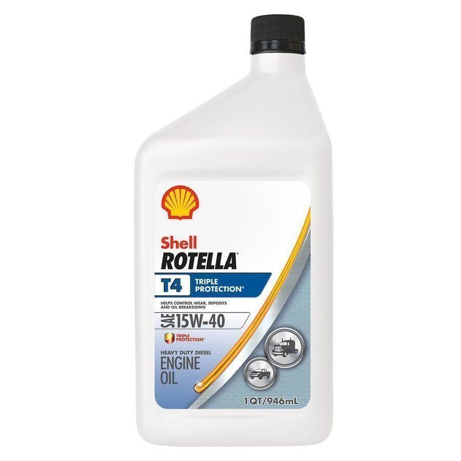 Shell Rotella 15W-40 Diesel Motor Oil - 1 Quart