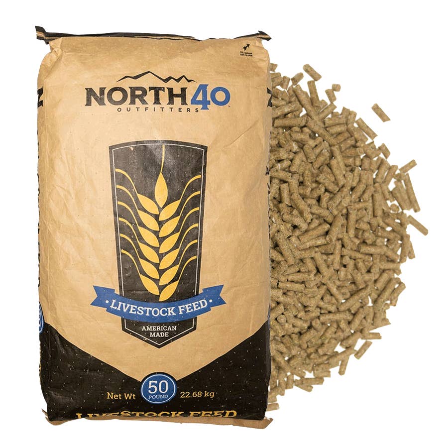 North 40 Outfitters medicated goat grower - 50 lbs