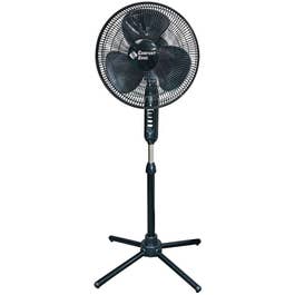 Comfort Zone 16 "" Oscillating Stand Fan - Black