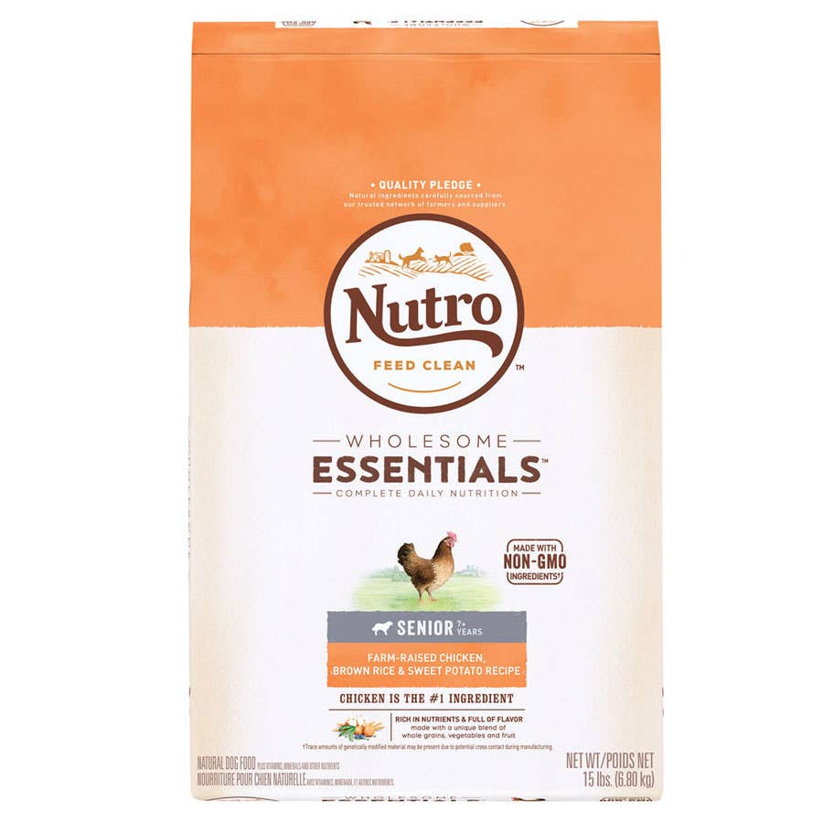 Nutro Wholesome Essentials Senior Chicken Dog Food nutro-wholesome-essentials-senior-chicken-dog-food