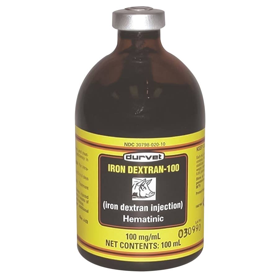 Durvet Iron Dextran Injection - 100ml