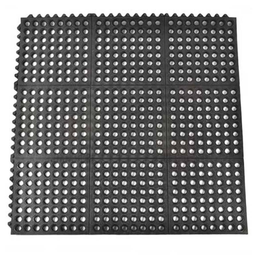 Red Barn Stall Wash Rack Mat - 3' X 3' X 1/2""