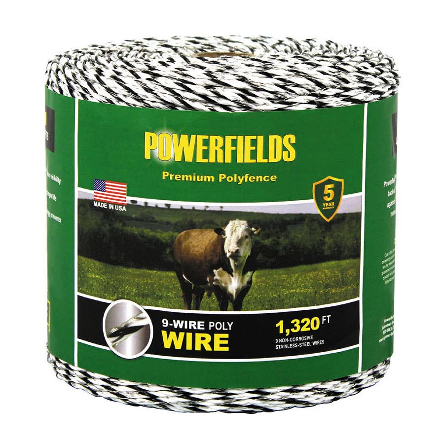 Powerfields 9 Wire Polywire | North 40 Outfitters