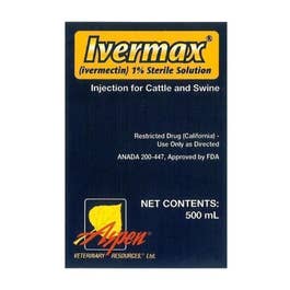 Ivermax Injection for Cattle & Swine 500 mL