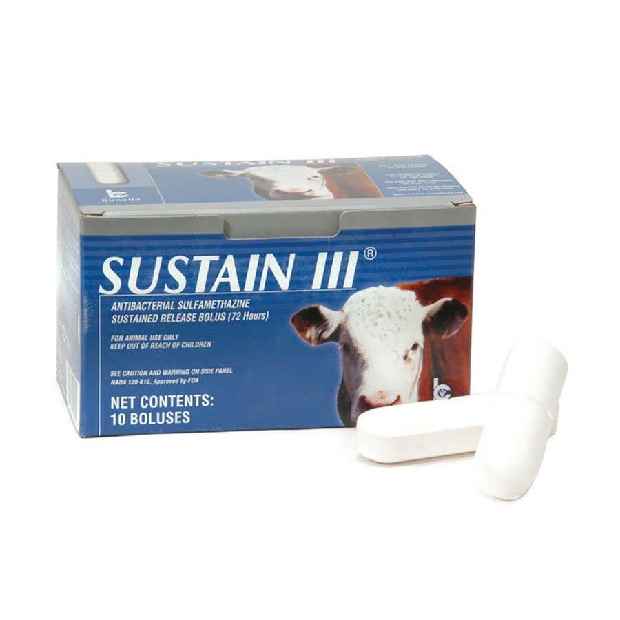 Sustain III Cattle Boluses - (10 Ct.)