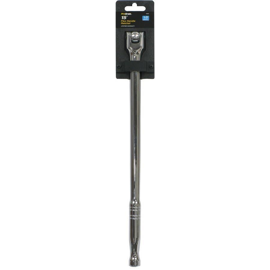 Pro-Grade 1/2"" Drive 15"" Flex Handle