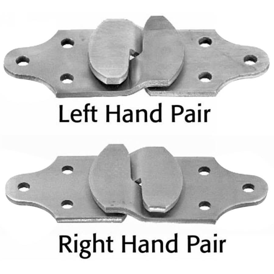 Buyers Products Straight Stake Rack Connector Set