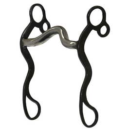 Reinsman Solid Shank Ported Sweet Iron Curb Bit