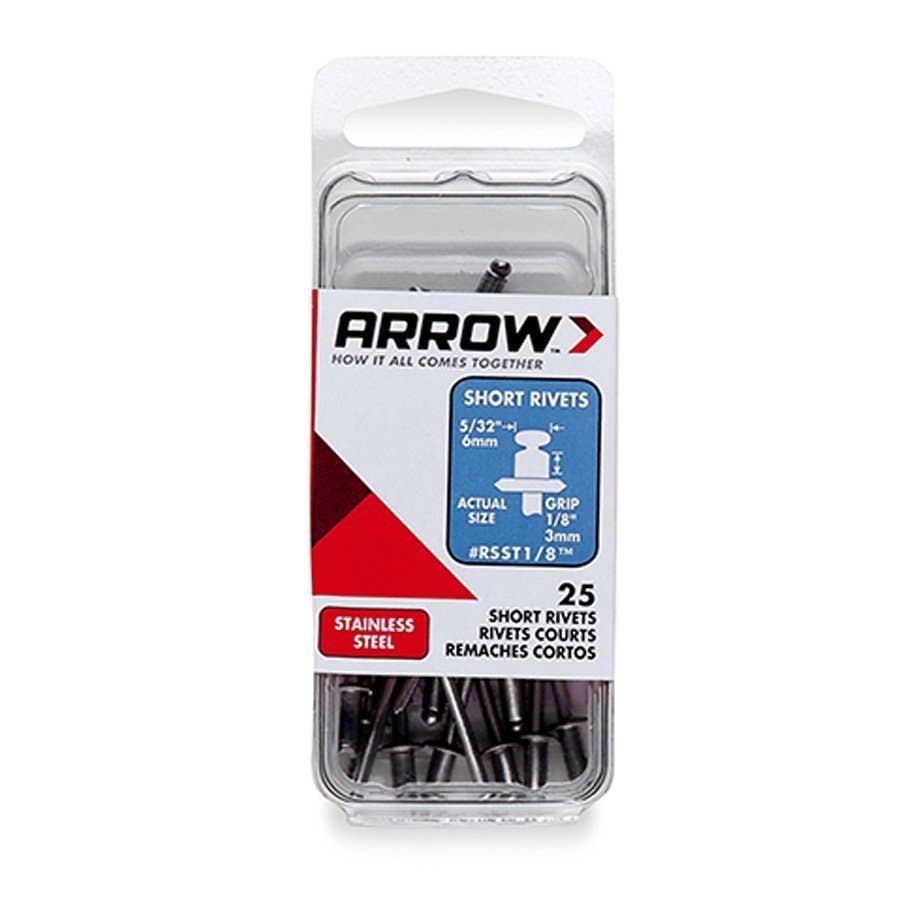 Arrow Short Steel Rivets | North 40 Outfitters