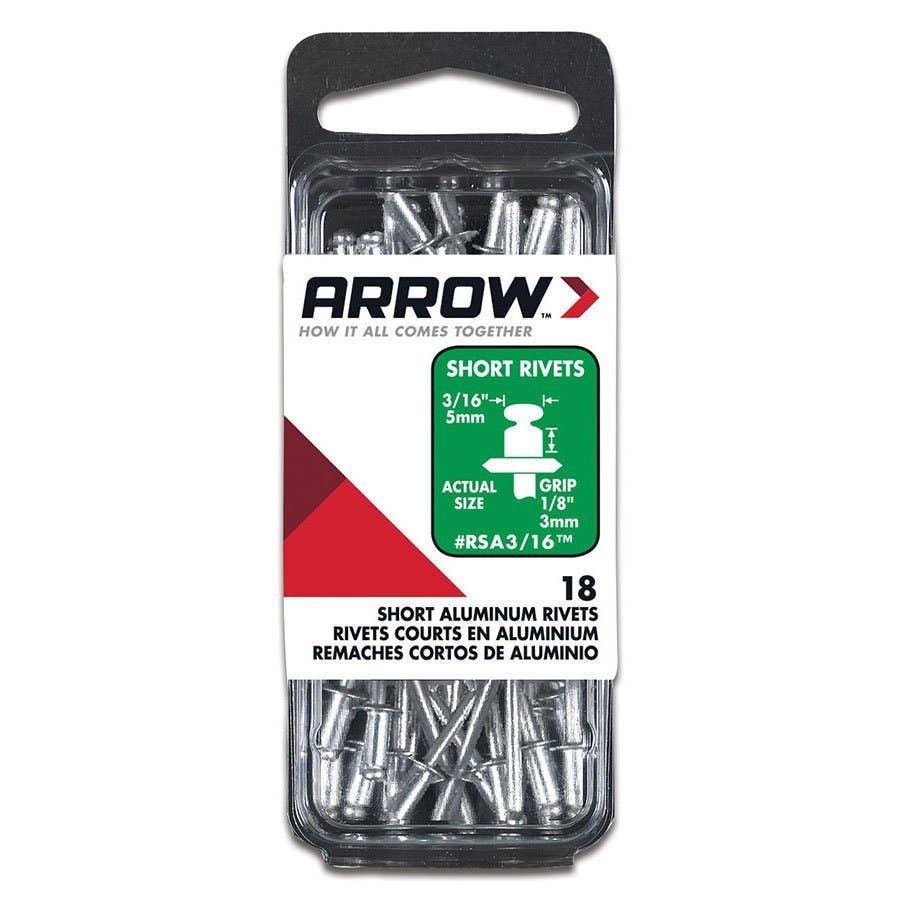 Arrow Aluminum Short Rivet | North 40 Outfitters