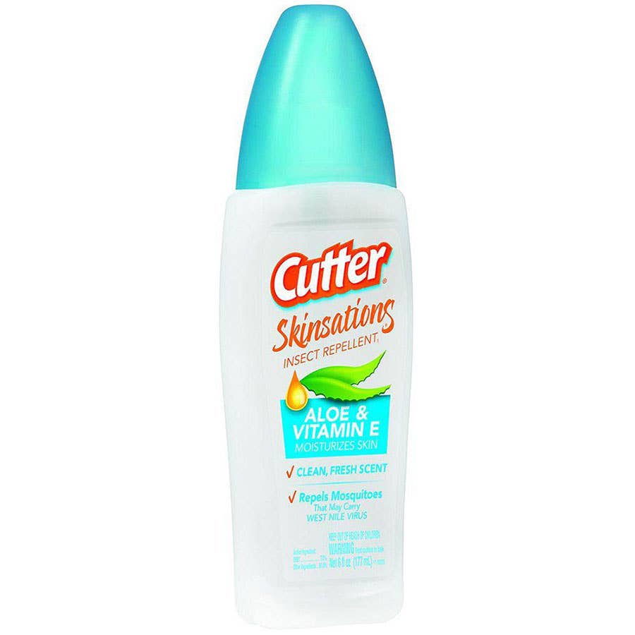 Cutter Skinsations Insect Repellent Pump Spray - 6 oz