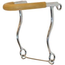 Metalab Stainless Steel Rubber Cover Bike Chain Hackamore