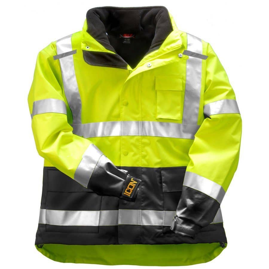 Tingley Rubber Men's Insulated 3.1 Icon Safety Jacket - Fluorescent ...