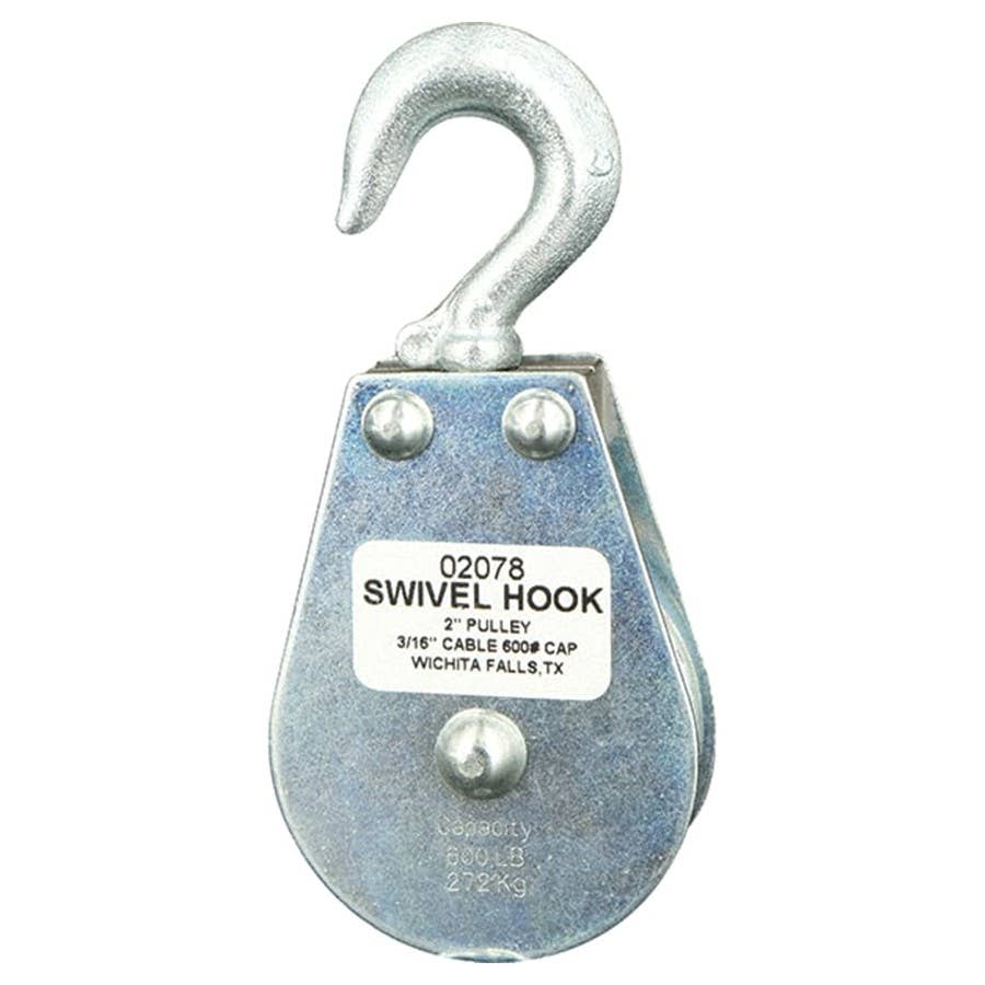 Block Division Single Swivel Hook