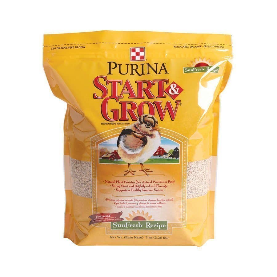 Purina Start and Grow Non-Medicated Chicken Feed