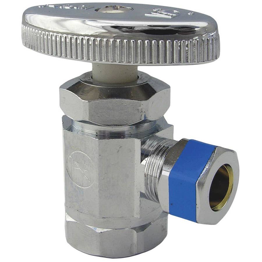 Lasco Female Iron Pipe Compression Angle Stop Valve
