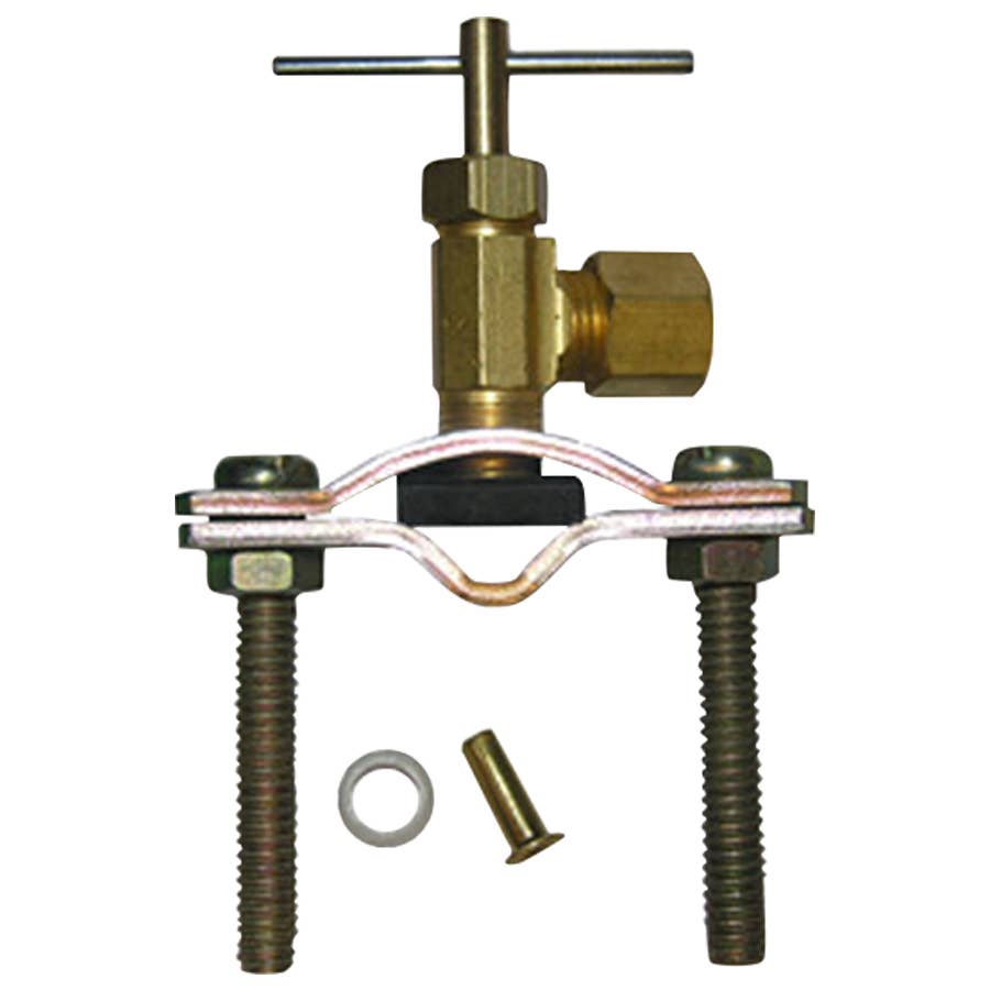Lasco Compression Outlet Self Tapping Needle Valve - 1/4""