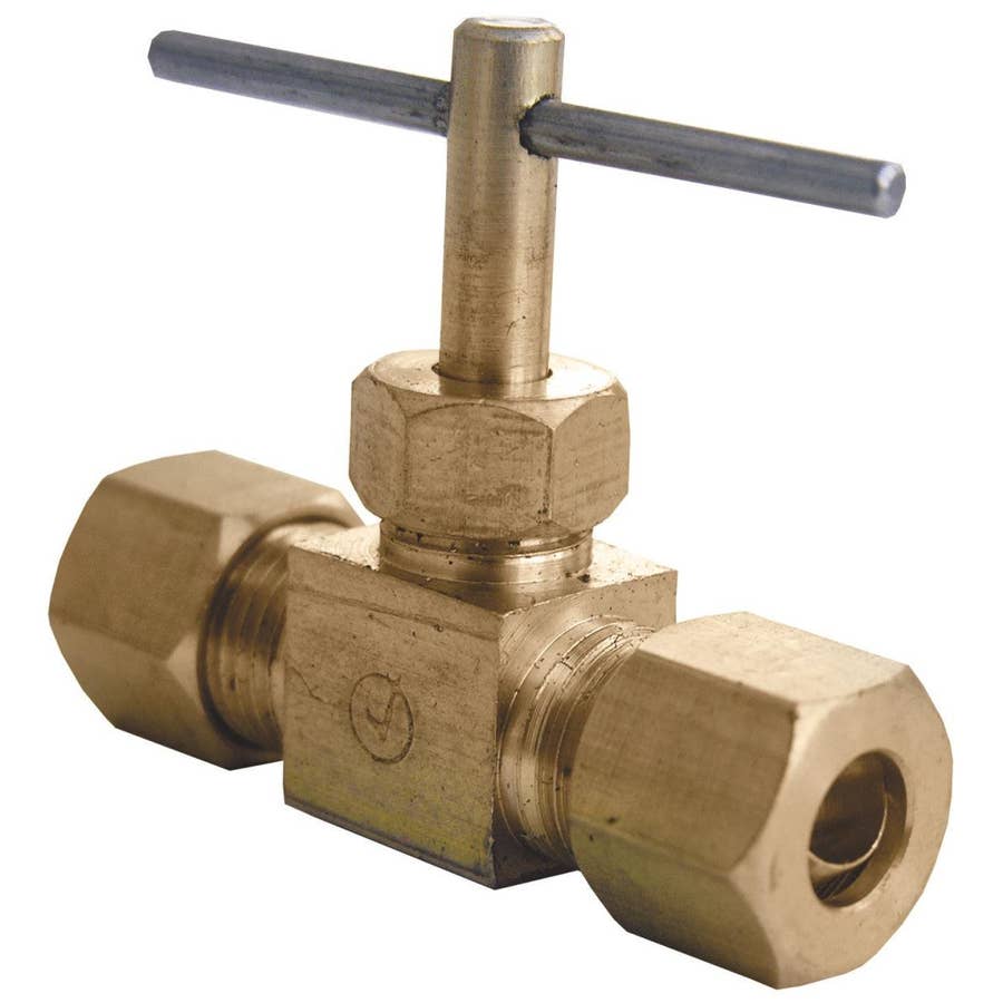 Lasco Compression and Compression Straight Needle Valve
