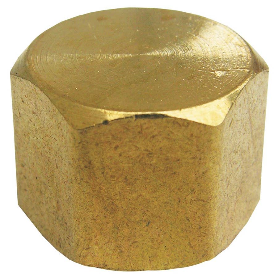 Lasco Brass Threaded Pipe Cap