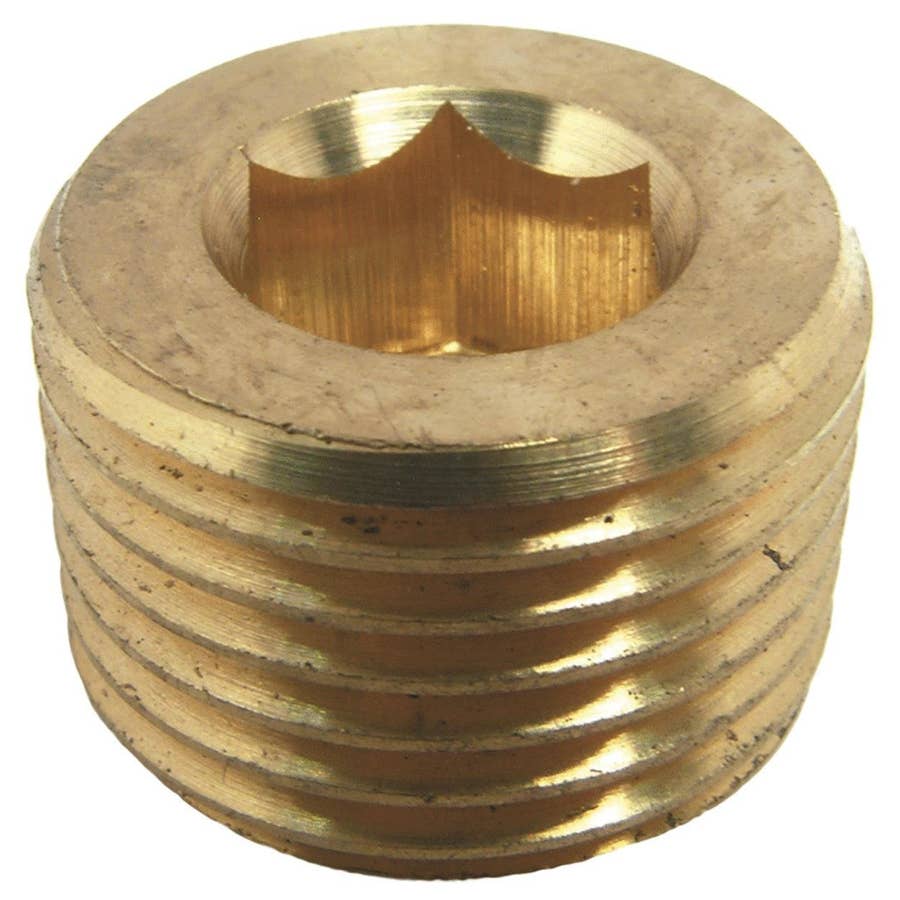Lasco Brass Countersunk Plug