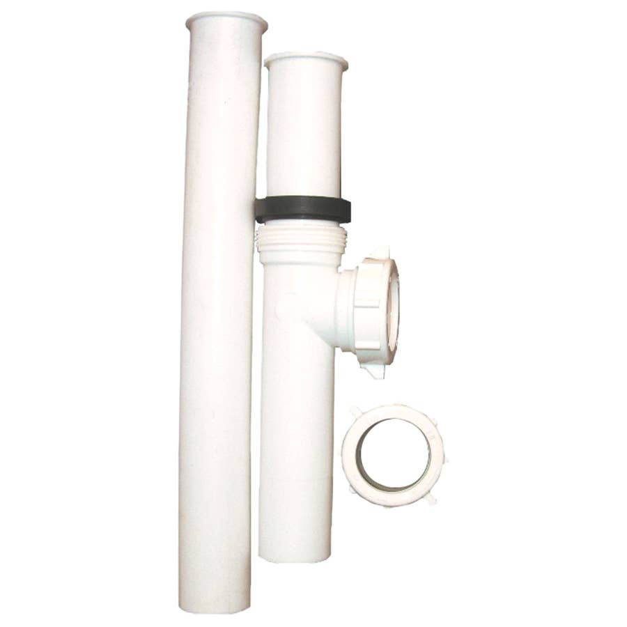 Lasco PVC White Plastic Disposal Connector Kit