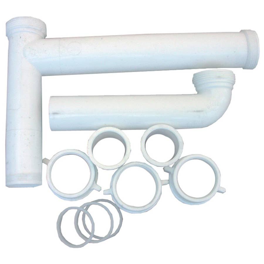 Lasco Telescopic Plastic End Outlet Waste - 1 1/2"" x 16""