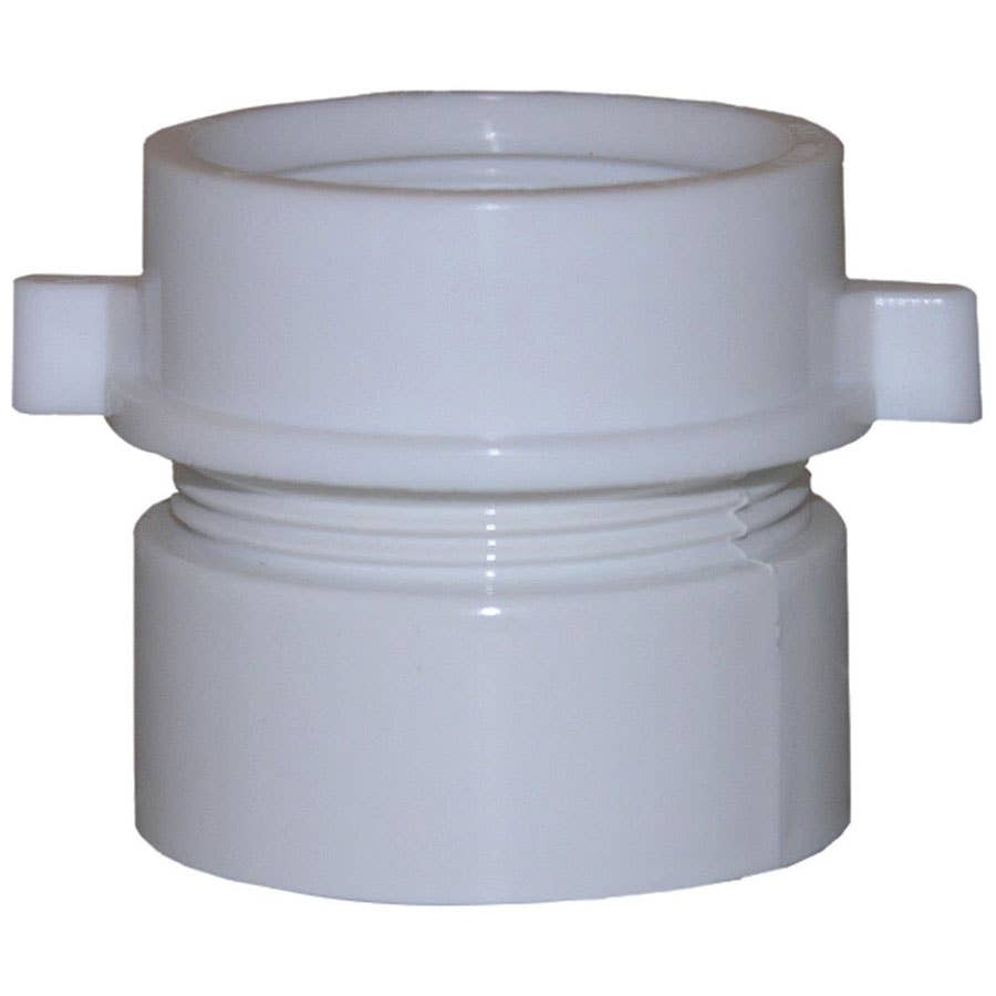 Lasco PVC Drain Pipe Marvel Adapter - 1 1/2""