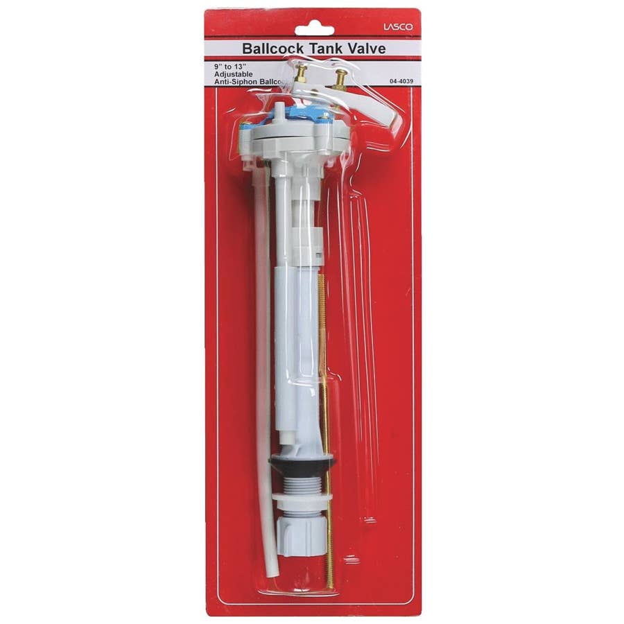 Lasco Adjustable Plastic Ballcock-9""-13""