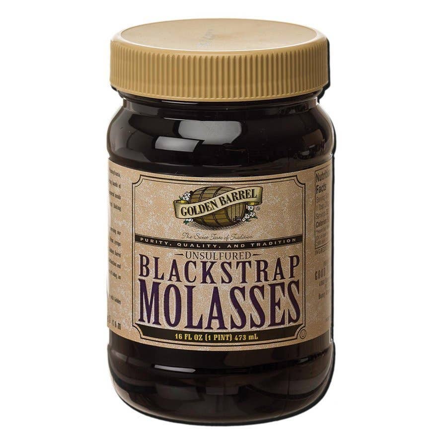 Troyer Golden Barrel Blackstrap Molasses - 16 Oz.