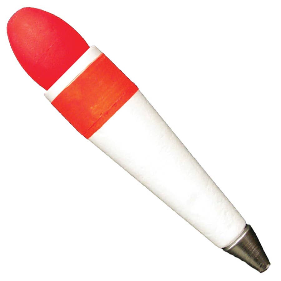 Double X Tackle Plasticone Bopper Float - Red/White