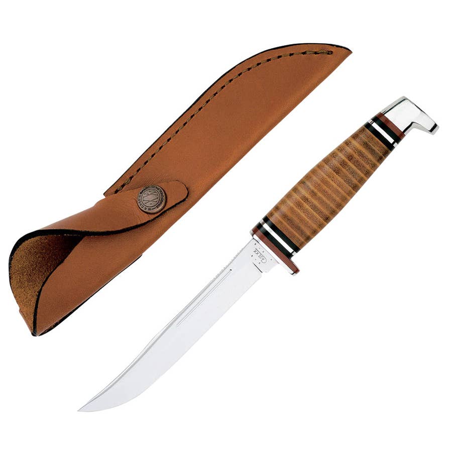 Case XX Fixed Knife with Leather Sheath
