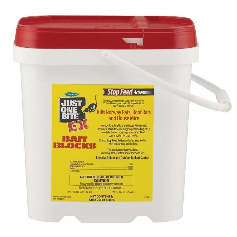 Farnam Just One Bite II Mouse Bait - 4 Lb. block