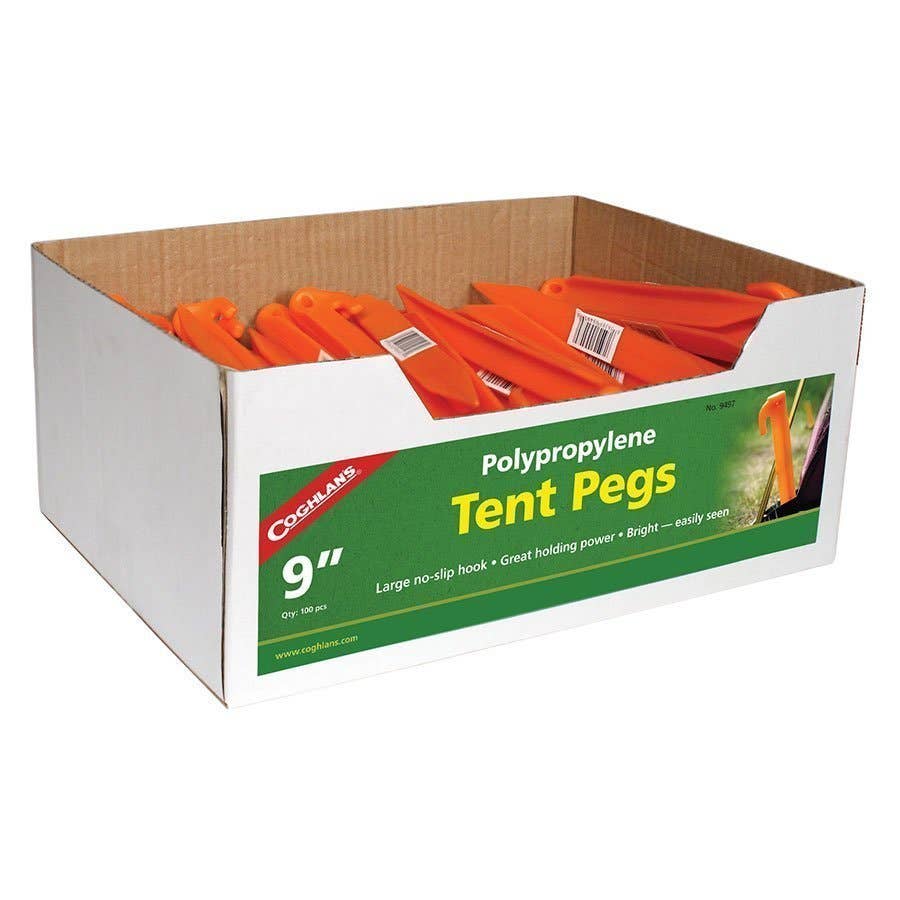 Coghlan's 9"" Polypropylene Tent Pegs