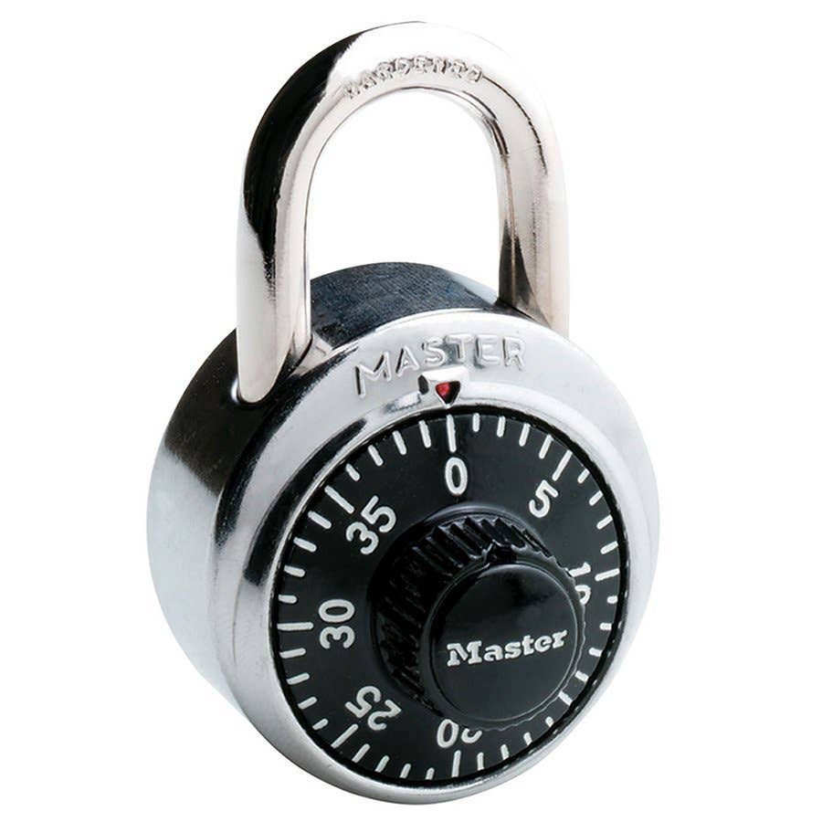 Master Lock 1500D 1 7/8" (48mm) Wide Combination Dial Padlock
