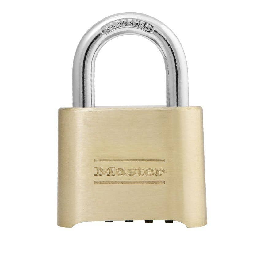 Master Lock 2" (51mm) Wide Set Your Own Combination Solid Body Padlock