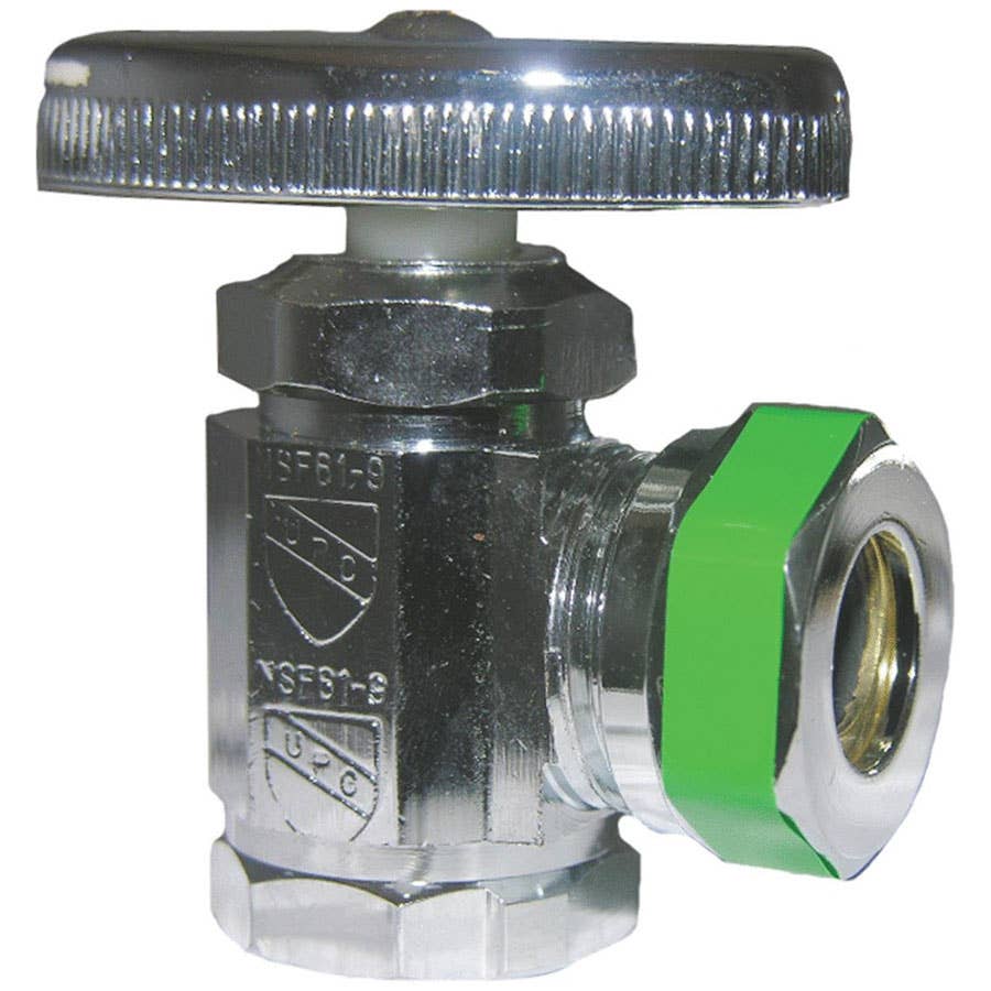Lasco Female Iron Pipe Angle Stop Valve