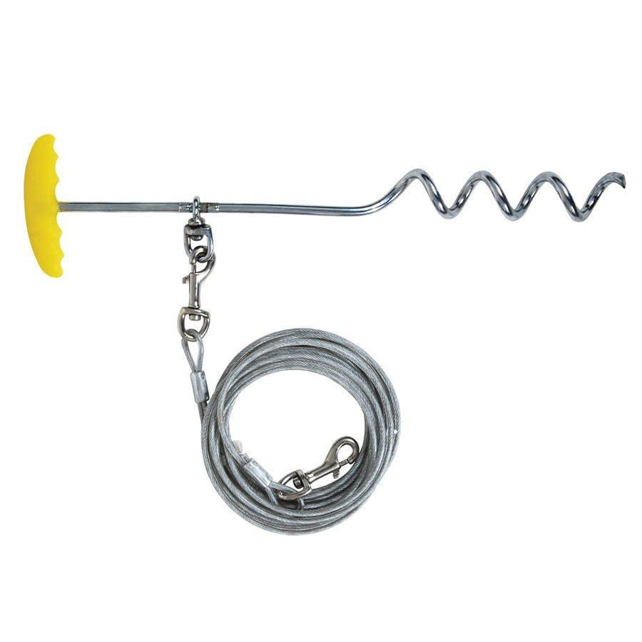 Petmate Doskocil Tieout Stake, 18" | North 40 Outfitters