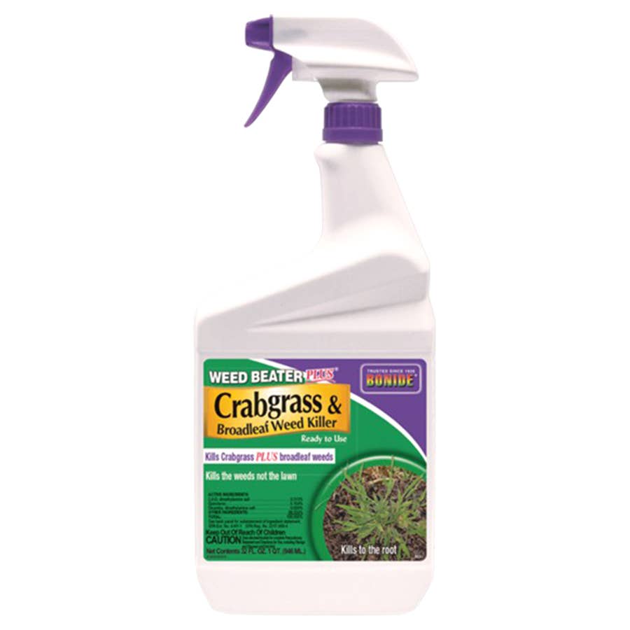 Bonide Weed Beater Plus Crabgrass and Broadleaf Weed Killer - 1 Qt.
