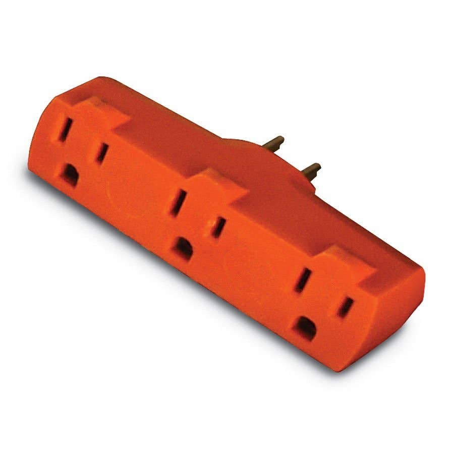 Mid States 3-Way Grounded Tap