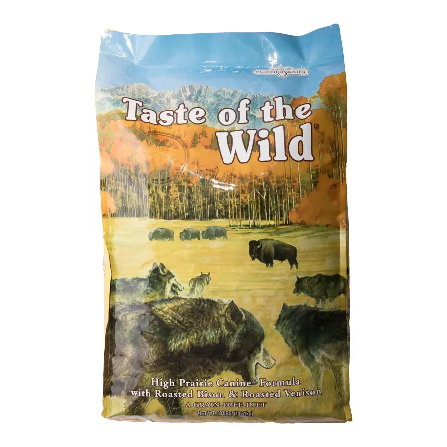 Taste of the Wild High Praire Dog Food- Bison & Roasted Venison | North ...