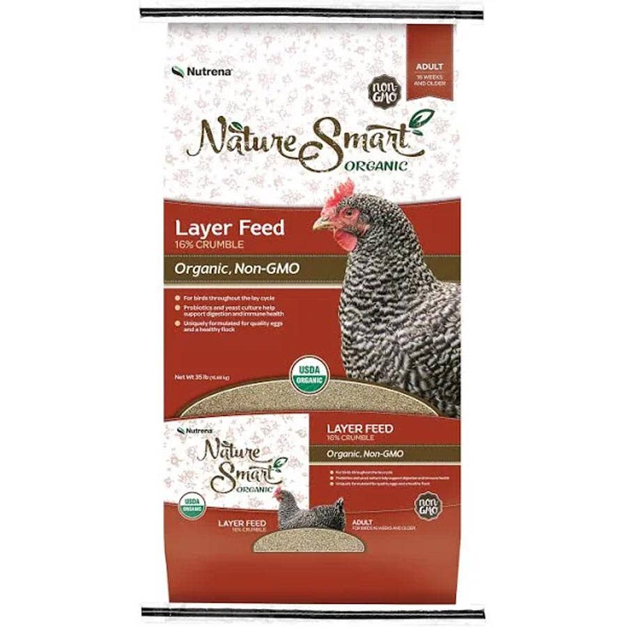 Nutrena Nature Smart Organic 16% Crumble Layer Feed
